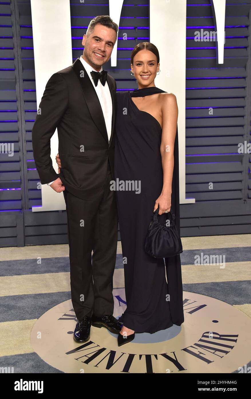 Cash Warren and Jessica Alba attending the 2019 Vanity Fair Oscar Party ...