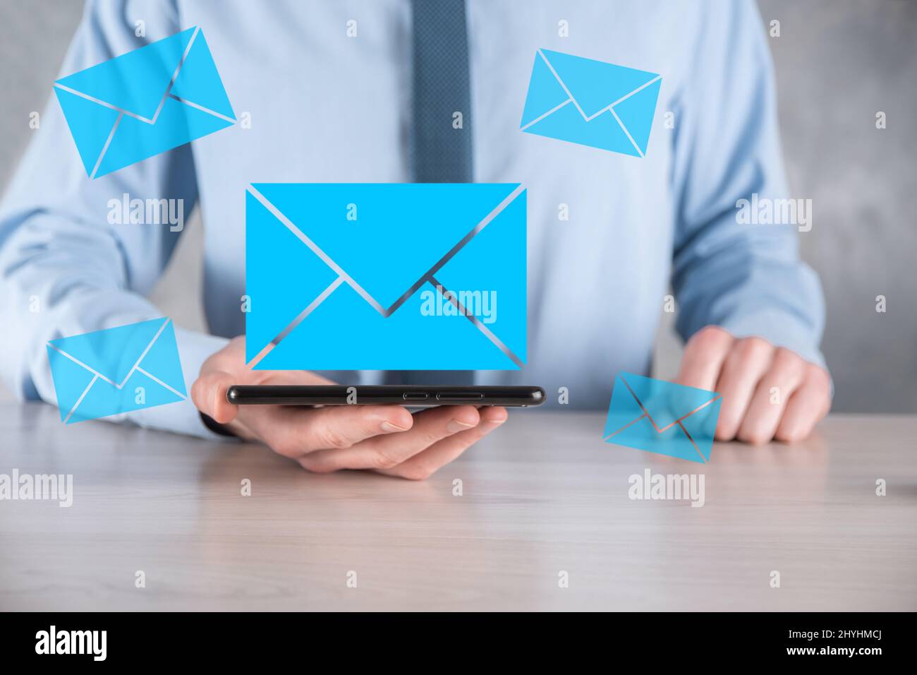 Email and user icon,sign,symbol marketing or newsletter concept ...
