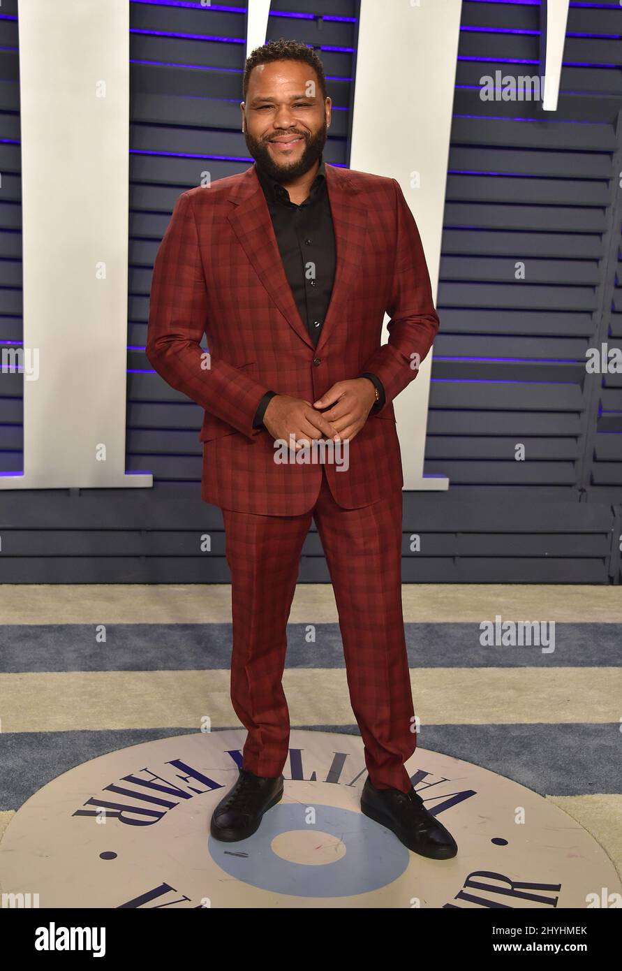 Anthony Anderson attending the 2019 Vanity Fair Oscar Party hosted by ...