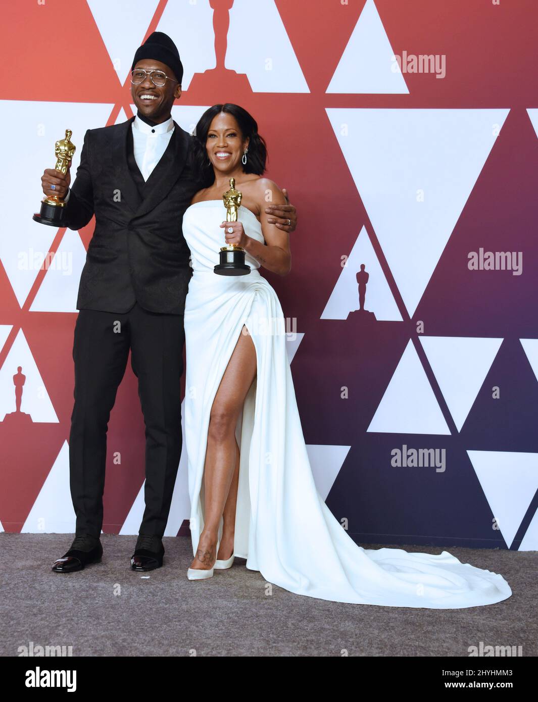 Mahershala Ali and Regina King at the '91st Annual Academy Awards ...