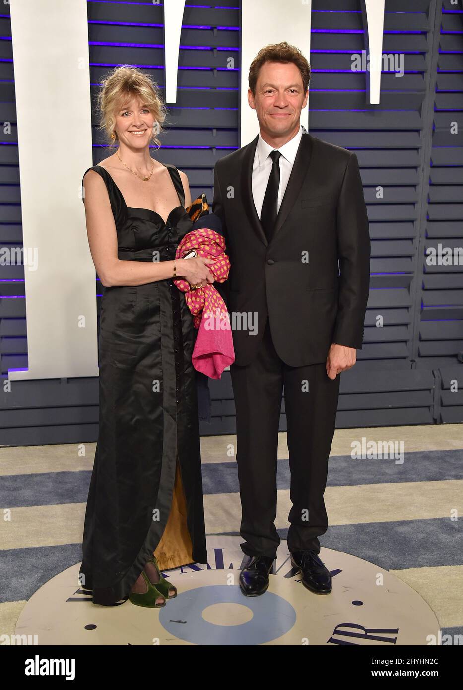 Dominic West and Catherine Fitzgerald attending the 2019 Vanity Fair ...