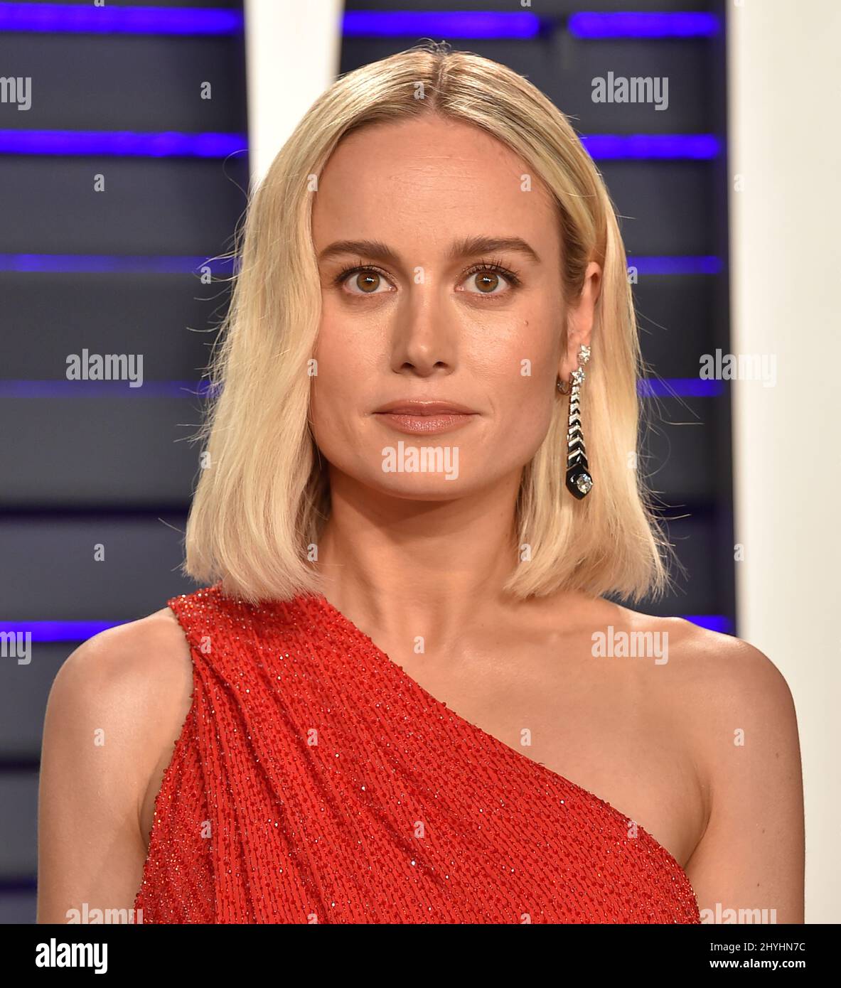 Brie Larson attending the 2019 Vanity Fair Oscar Party held at the ...