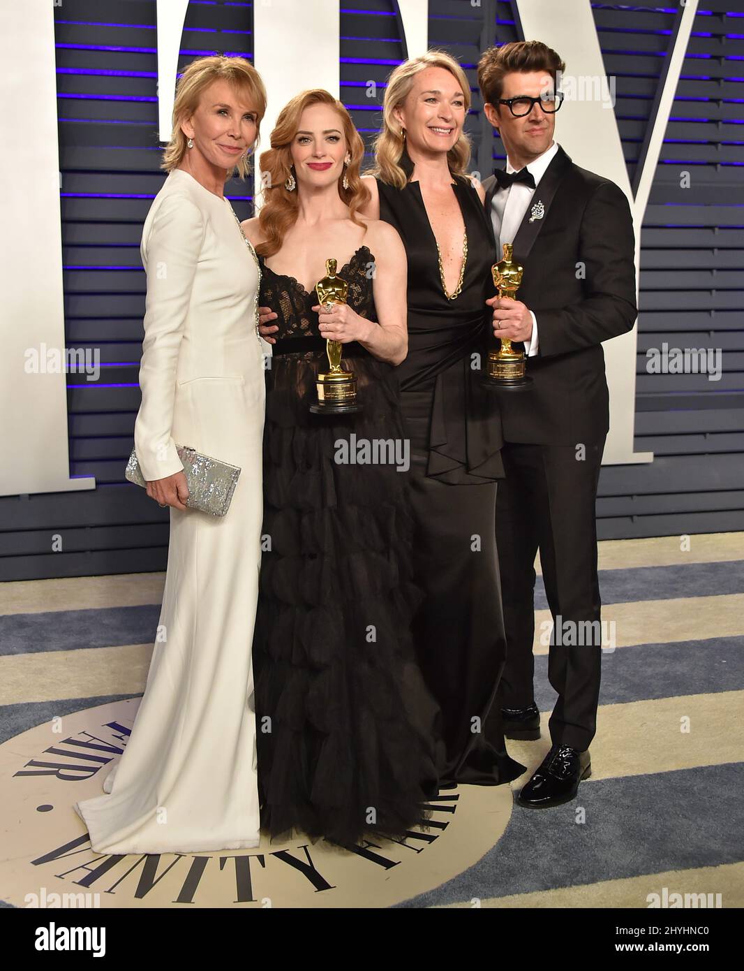 Trudie Styler, Jaime Ray Newman, Celine Rattray and Guy Nattiv at the ...