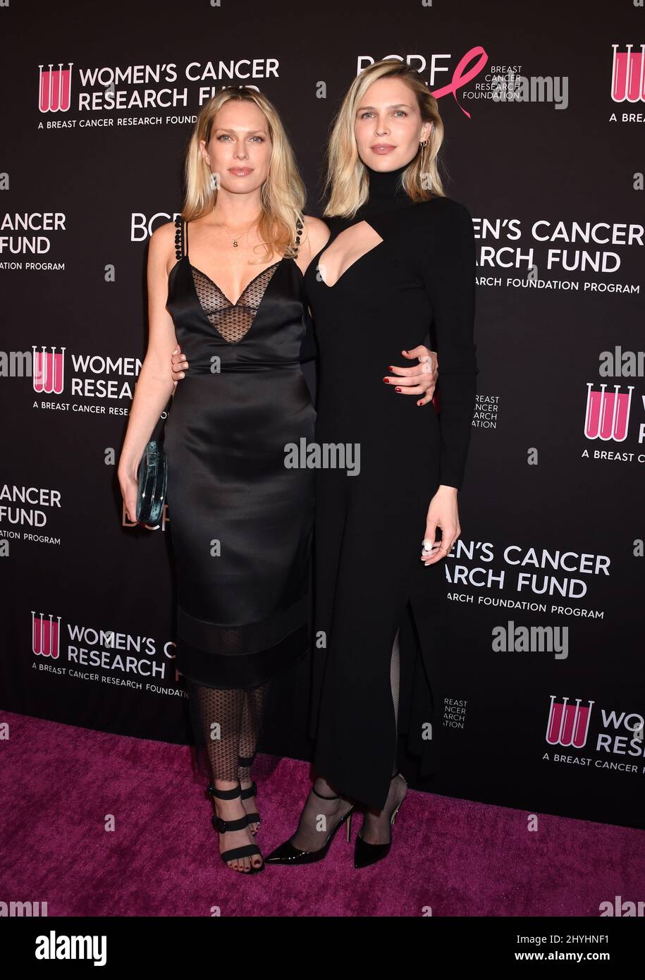 Sara Foster and Erin Foster arrive at The Women's Cancer Research Fund ...