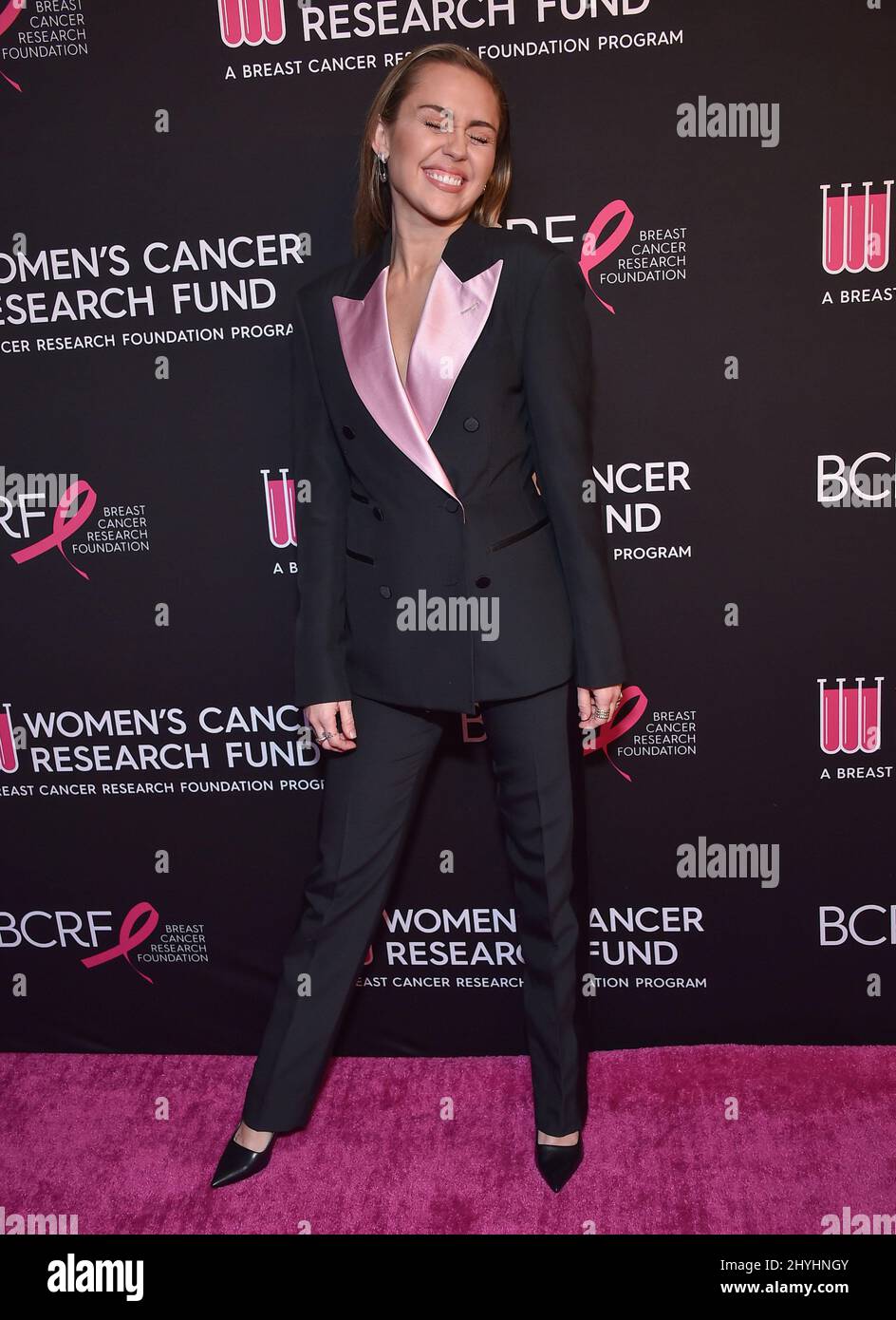 Miley Cyrus at An Unforgettable Evening benefiting the Women's Cancer ...