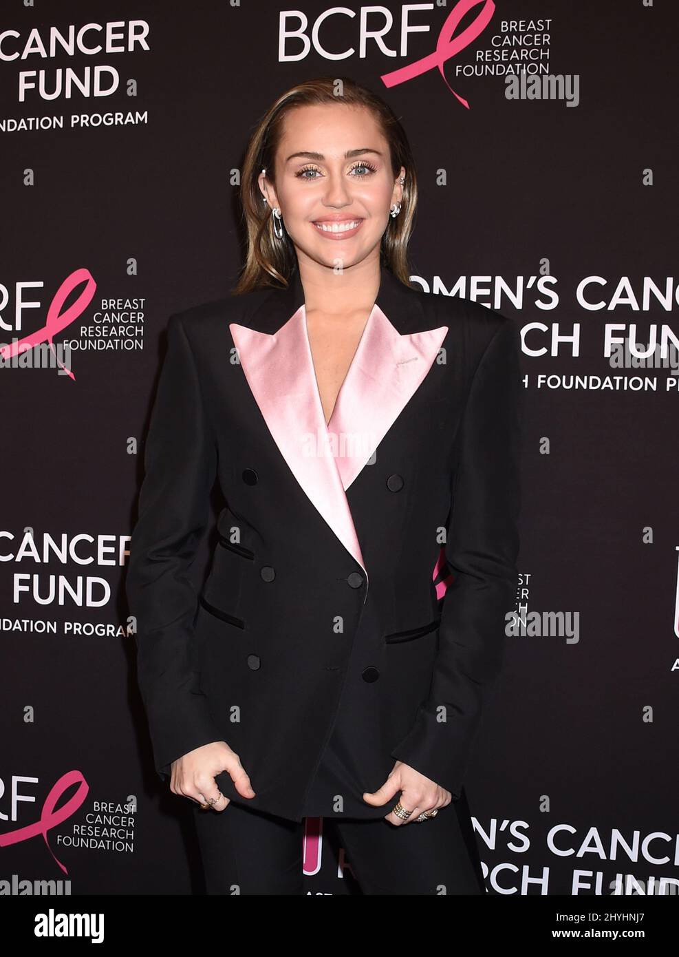 Miley Cyrus arrives at The Women's Cancer Research Fund's An ...
