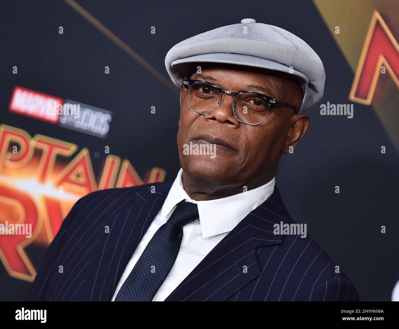 Samuel L. Jackson at the world premiere of "Captain Marvel" held at the ...