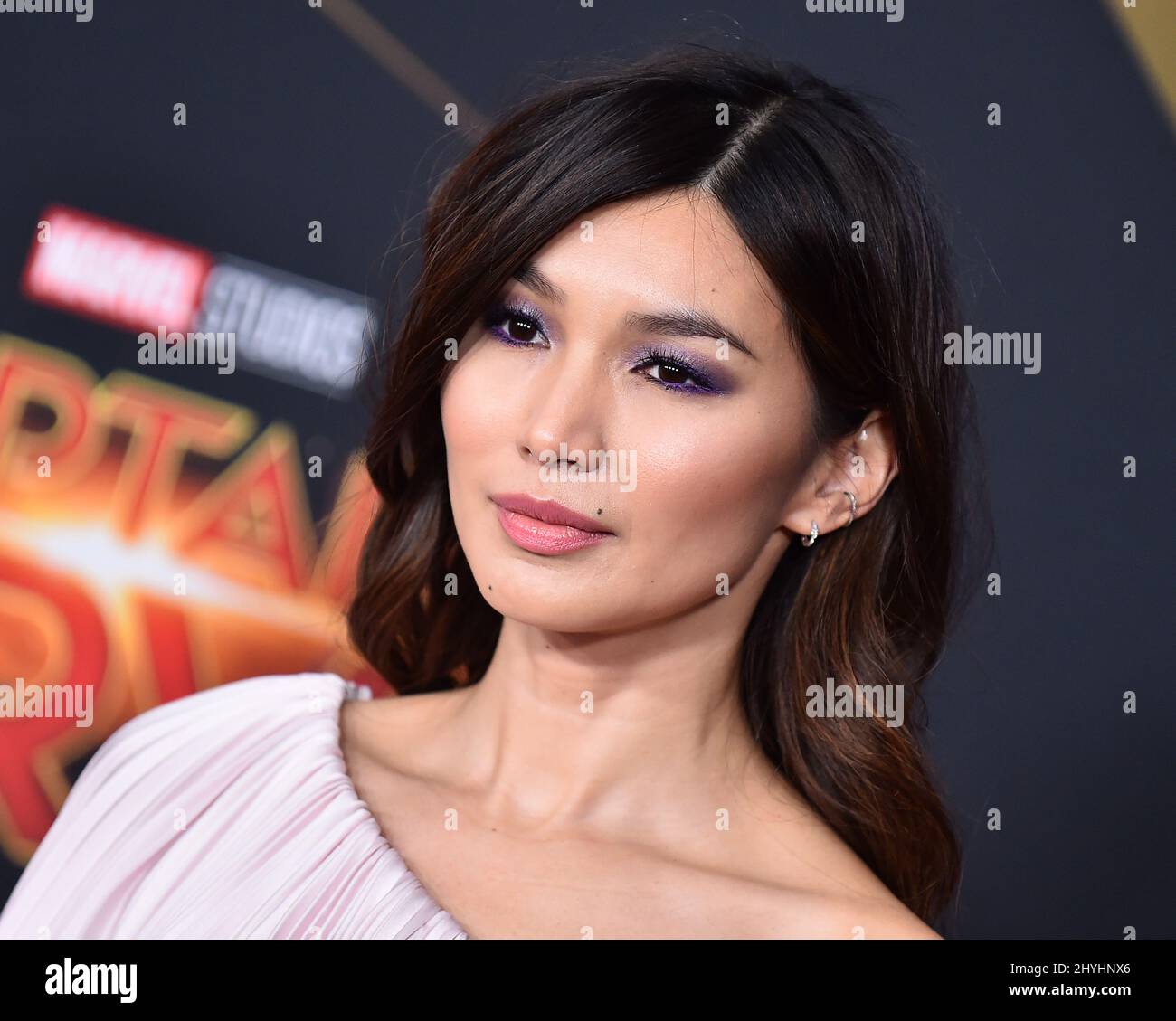 Gemma Chan at the world premiere of "Captain Marvel" held at the El ...