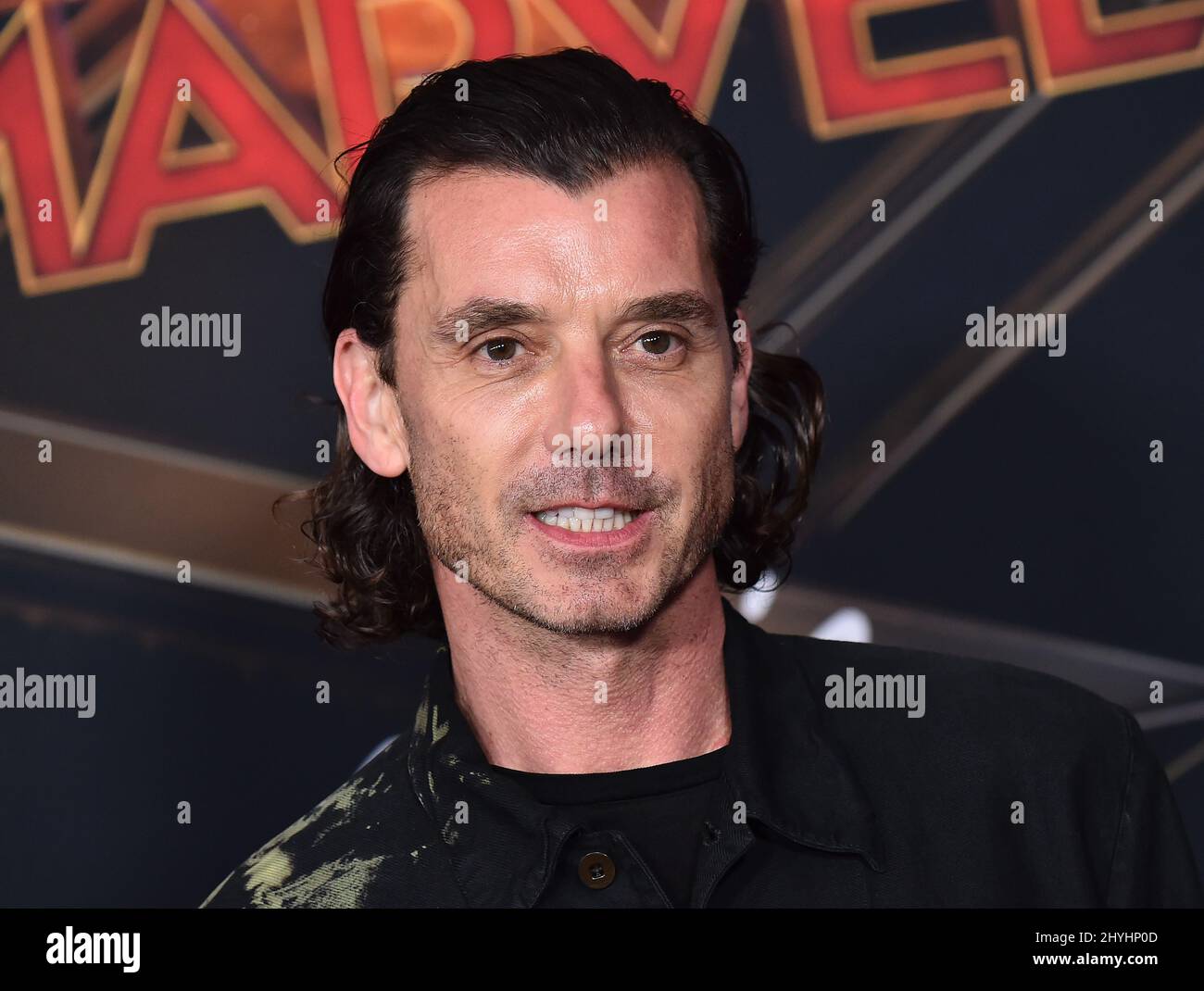Gavin Rossdale at the world premiere of "Captain Marvel" held at the El ...