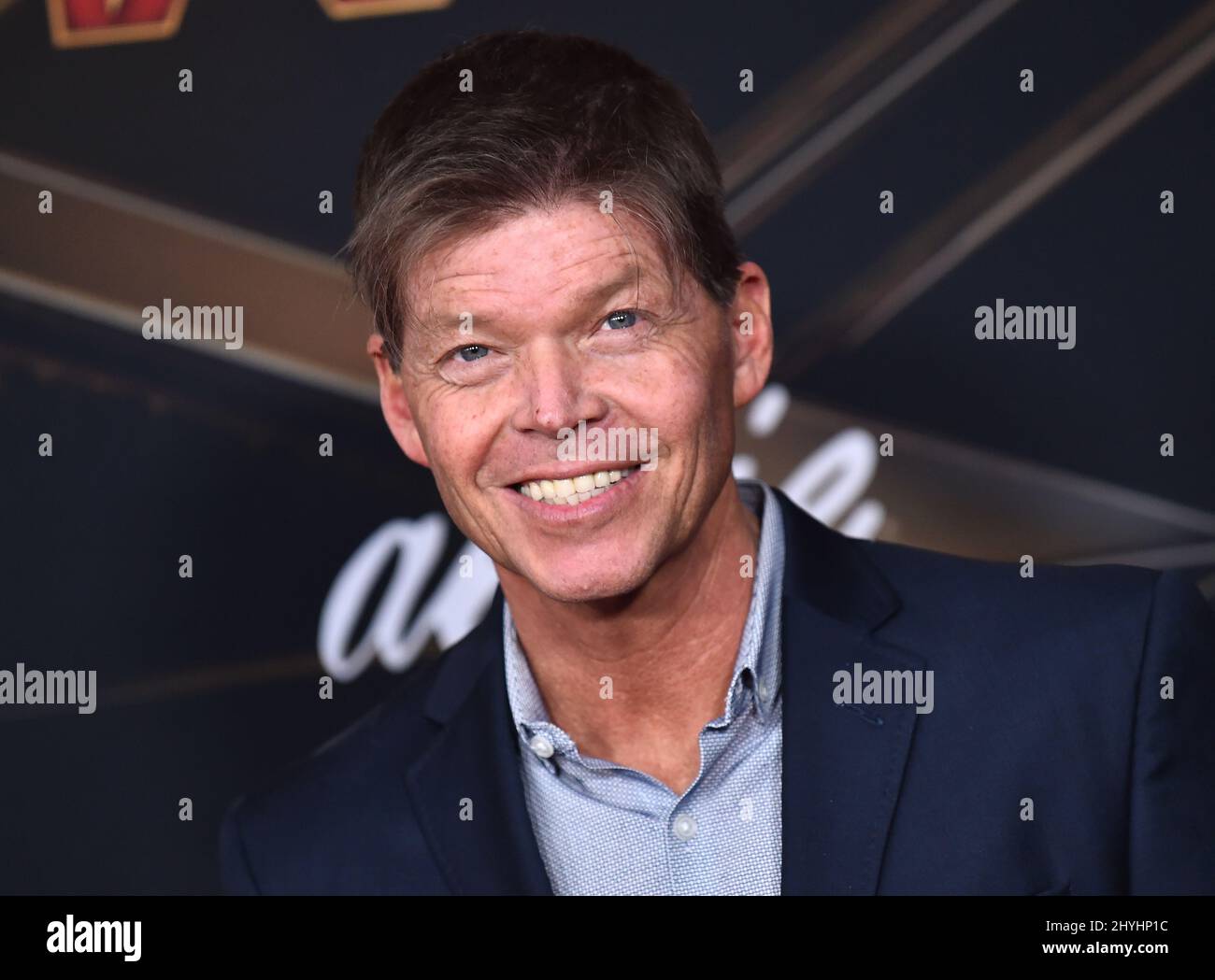 Rob Liefeld at the world premiere of "Captain Marvel" held at the El ...