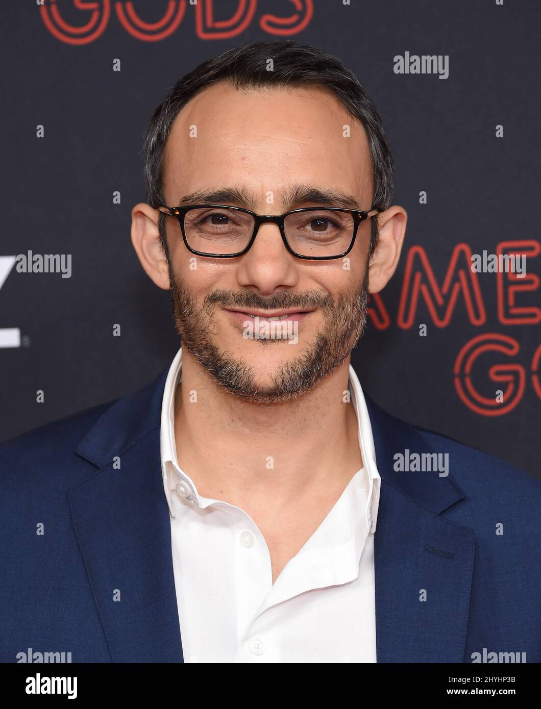 Omid Abtahi arriving to the STARZ 'American Gods' Season 2 Premiere at ...