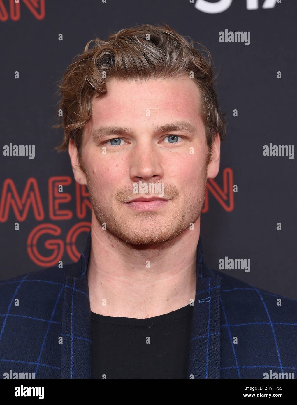 Derek Theler arriving to the STARZ 'American Gods' Season 2 Premiere at ...