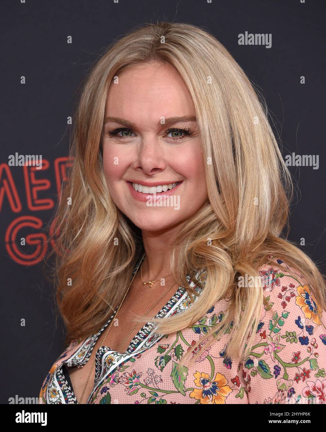 Laura Bell Bundy arriving to the STARZ 'American Gods' Season 2 ...