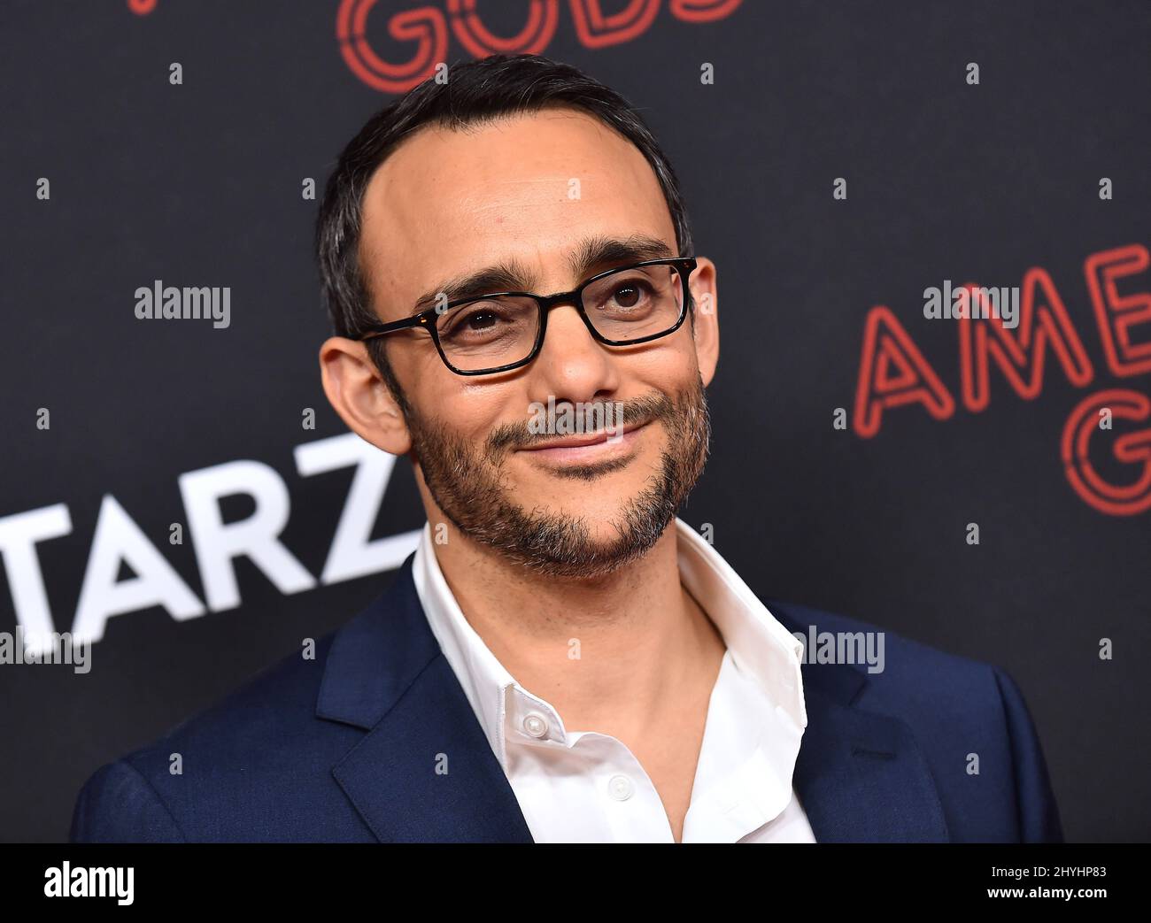 Omid Abtahi arriving to the STARZ 'American Gods' Season 2 Premiere at ...
