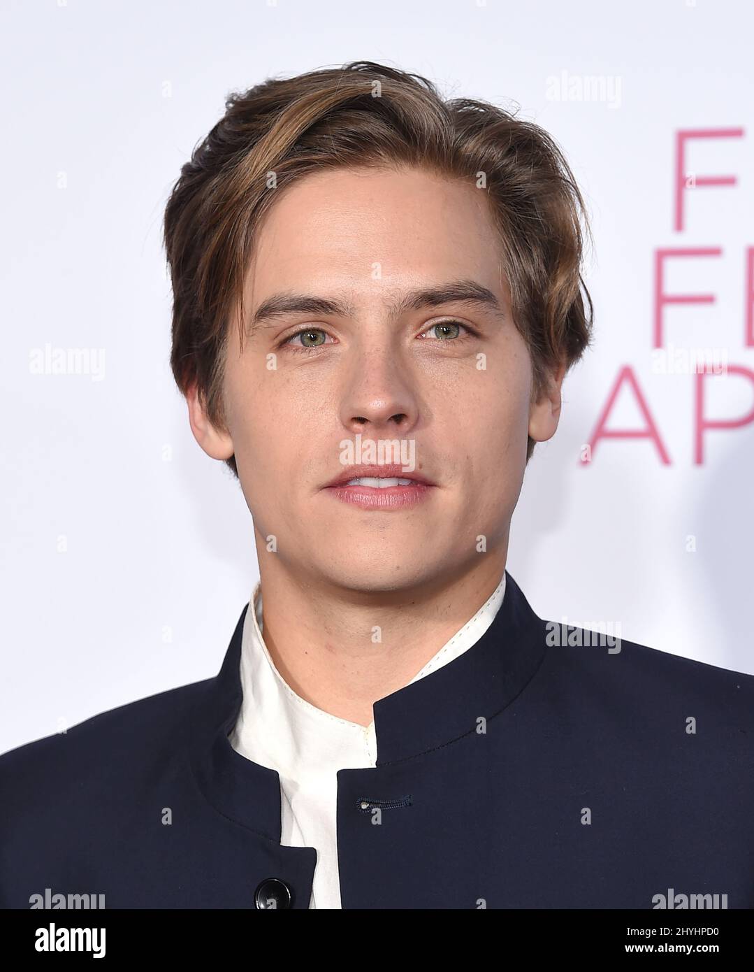 Dylan Sprouse attending the premiere of Five Feet Apart in Los Angeles ...