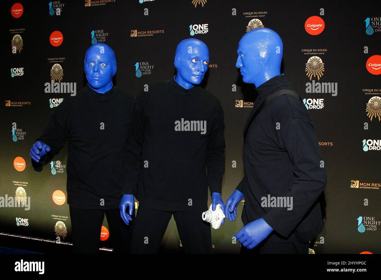 Blue Man Group attending the 7th Annual ONE NIGHT FOR ONE DROP 2019 ...
