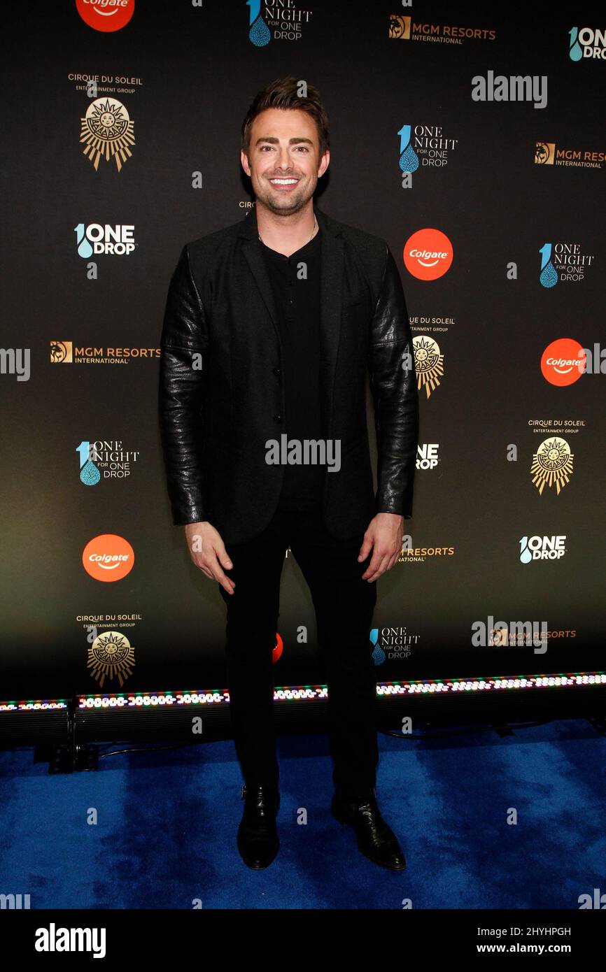 Jonathan Bennett attending the 7th Annual ONE NIGHT FOR ONE DROP 2019 ...