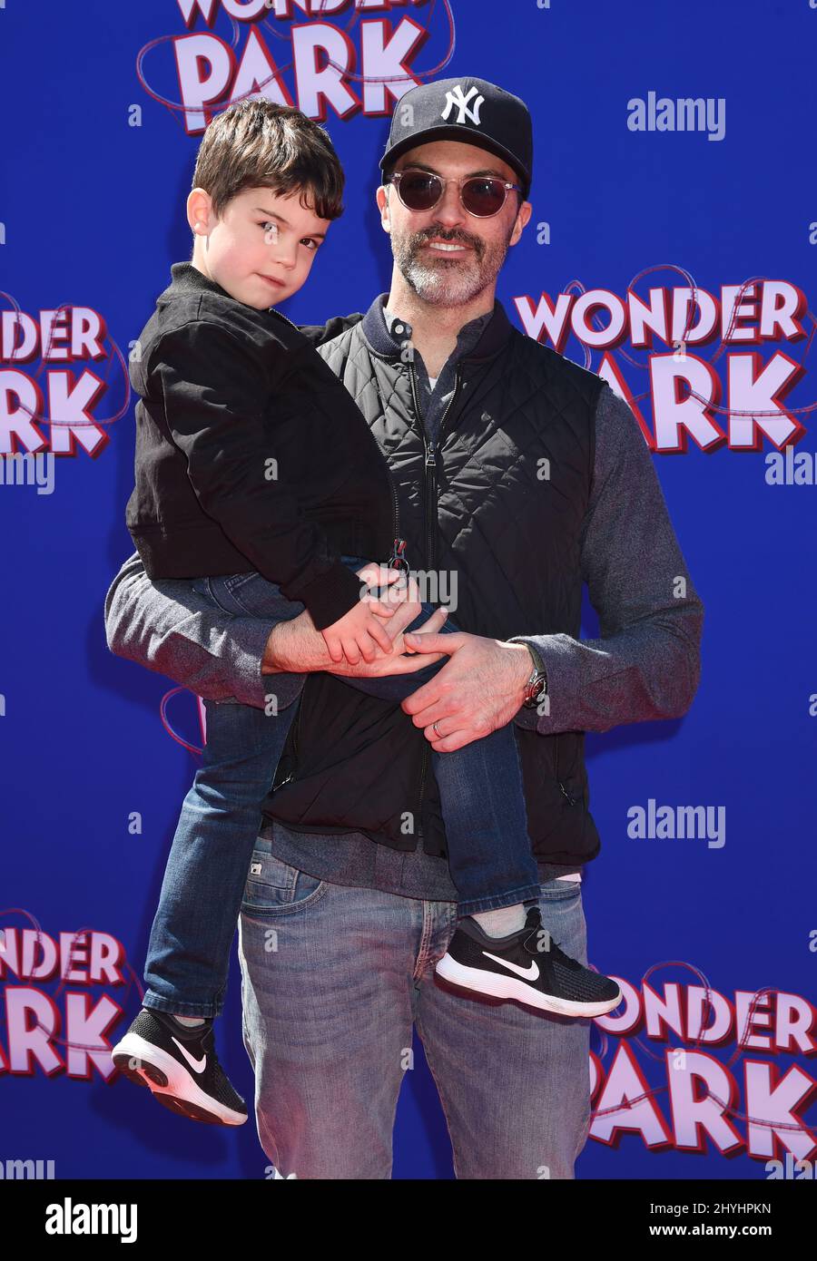 Reid Scott and Conrad Scott at the Los Angeles premiere of "Wonder Park ...