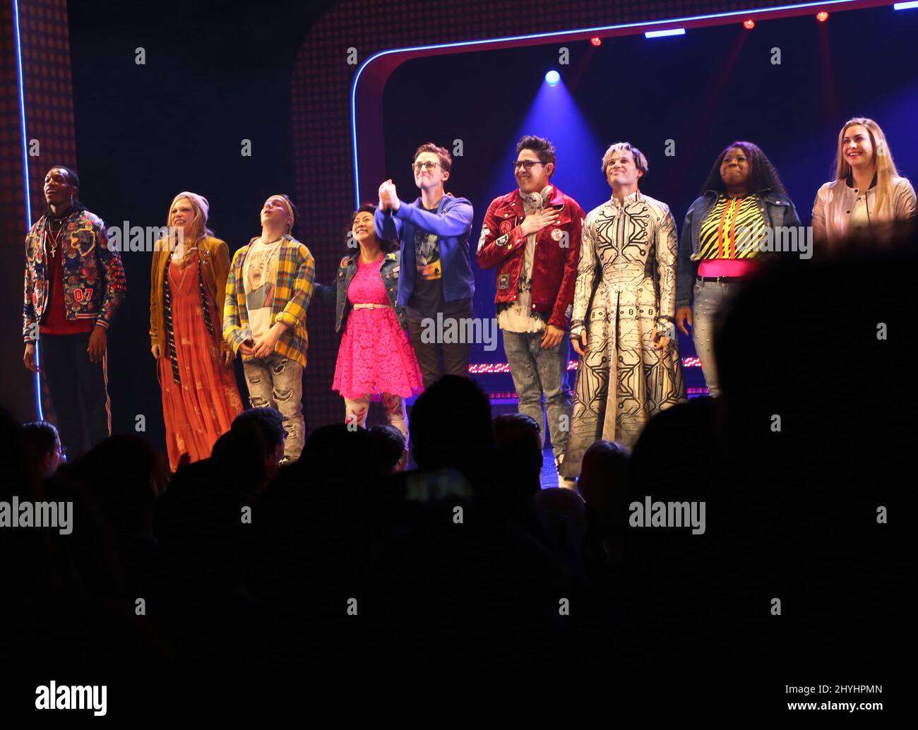 Be More Chill cast Curtain Call at the 'Be More Chill' Opening Night ...