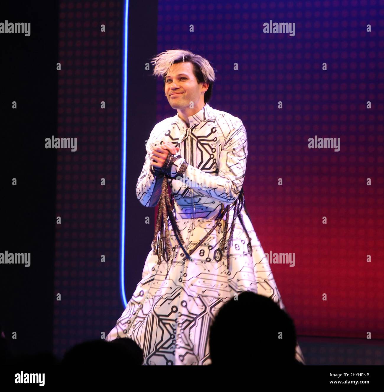 Jason Tam at the 'Be More Chill' Opening Night Curtain Call held at the ...