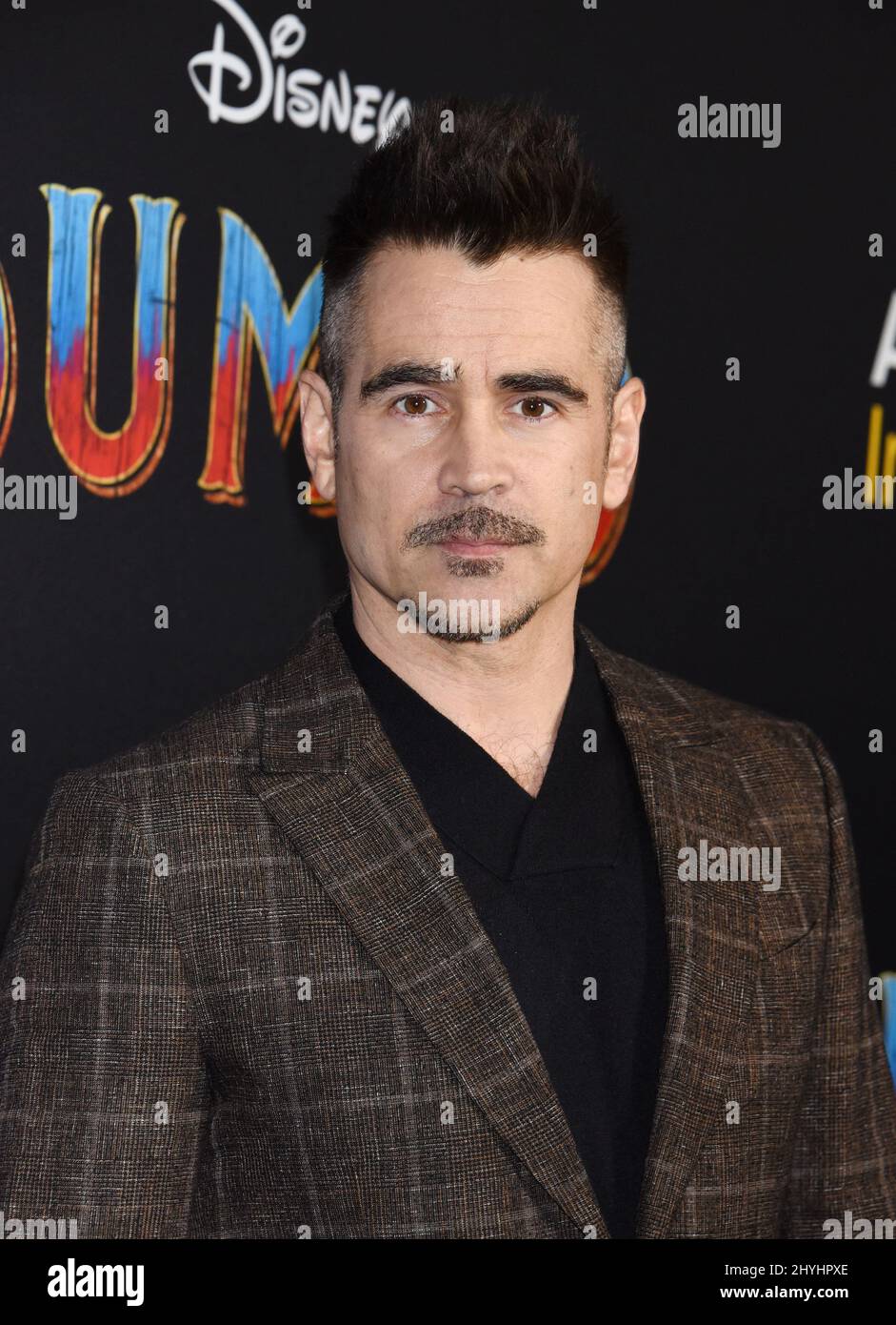 Colin Farrell arriving for Disney's premiere of 'Dumbo' held at the El ...