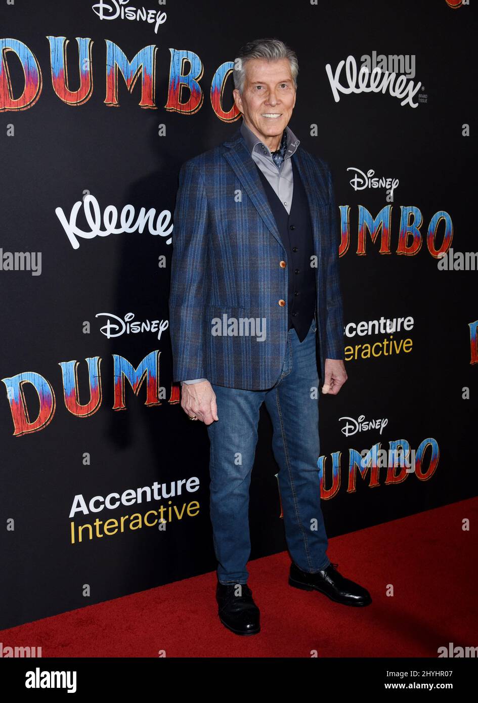 Michael Buffer arriving for Disney's premiere of 'Dumbo' held at the El ...