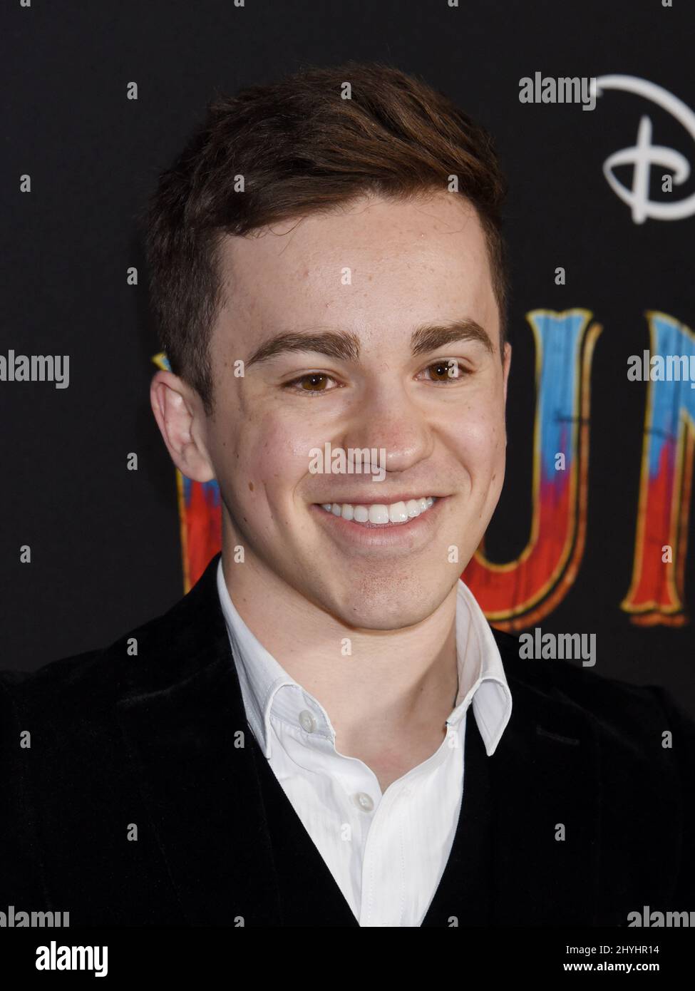 Edd Osmond arriving for Disney's premiere of 'Dumbo' held at the El ...
