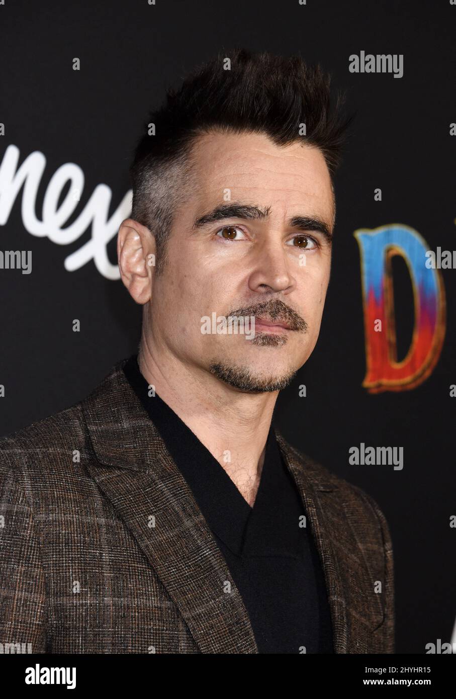 Colin Farrell arriving for Disney's premiere of 'Dumbo' held at the El ...