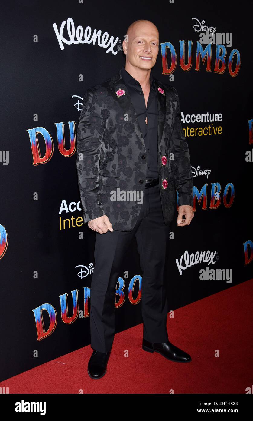 Joseph Gatt arriving for Disney's premiere of 'Dumbo' held at the El ...