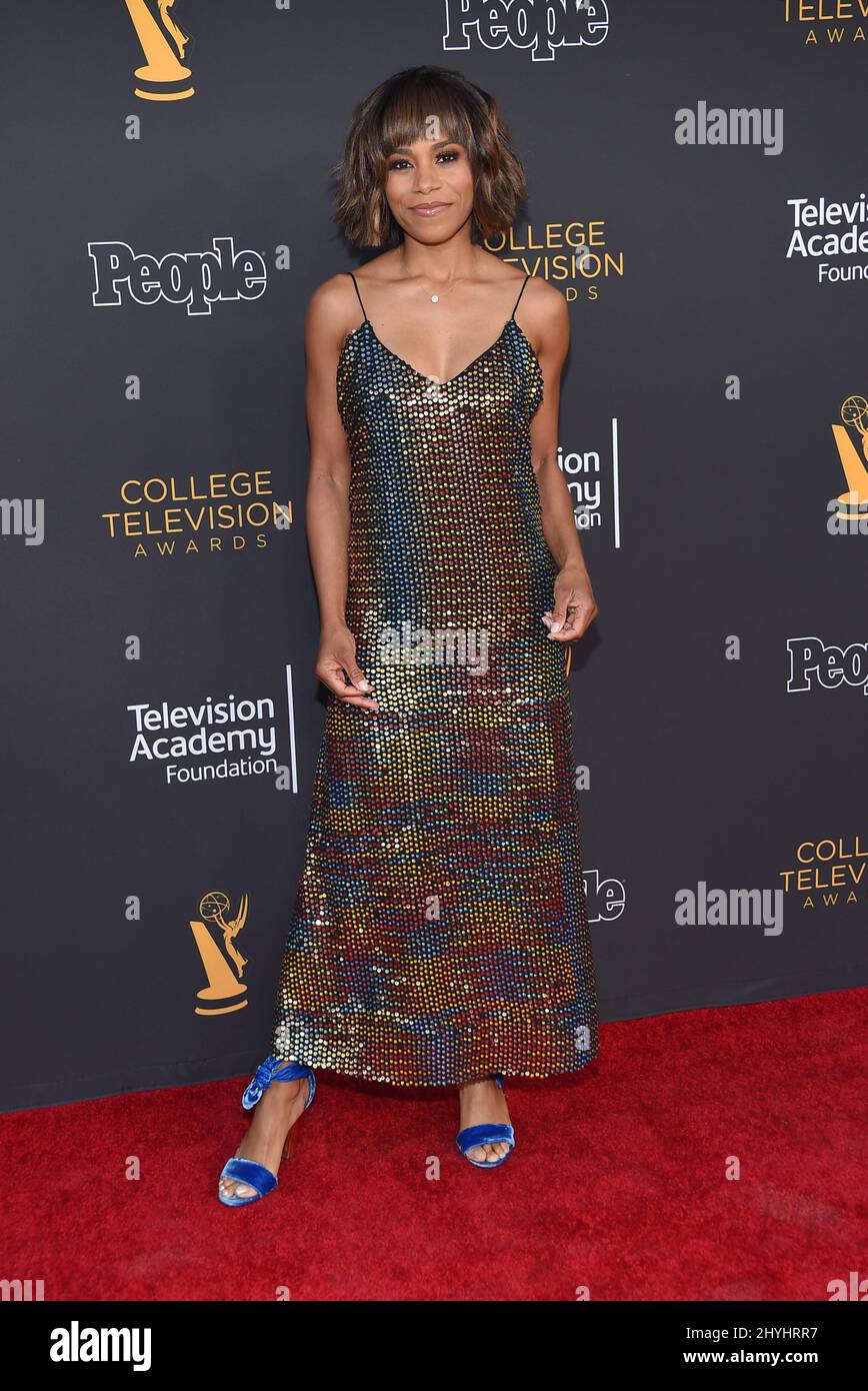 Kelly McCreary at the 39th College Television Awards held at the Wolf ...