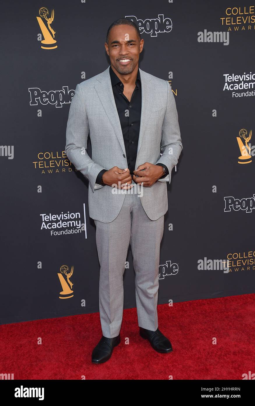 Jason George at the 39th College Television Awards held at the Wolf ...