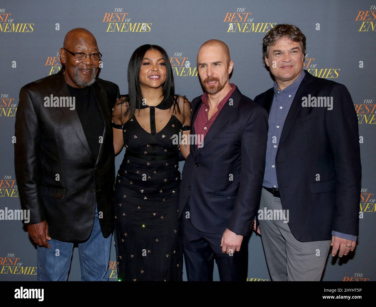Bill Riddick, Taraji P. Henson, Sam Rockwell & Robin Bissell attending ...