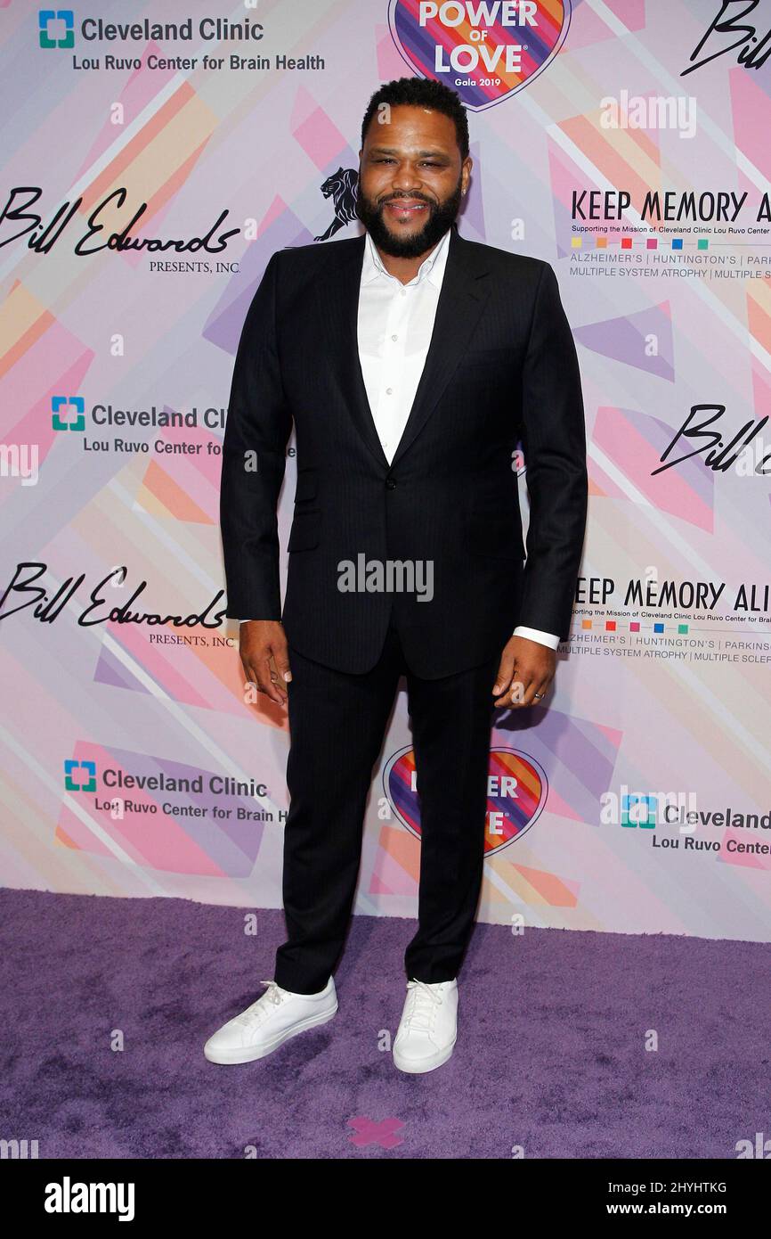 Anthony Anderson at the Keep Memory Alive 23rd Annual Power of Love ...