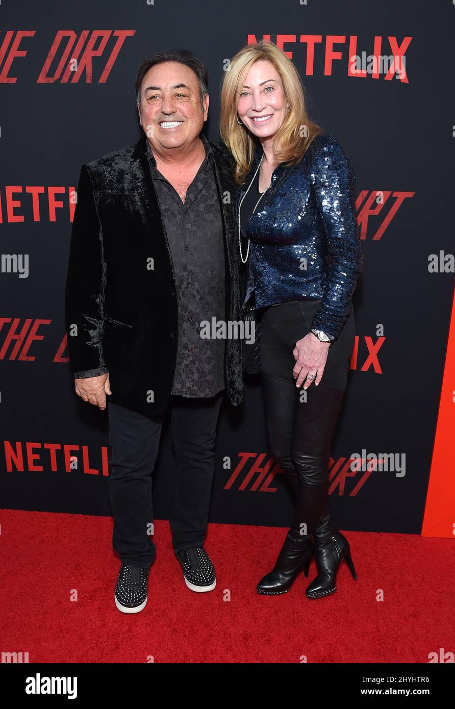 Courtney Dietz at Netflix's "The Dirt" world premiere held at the ...
