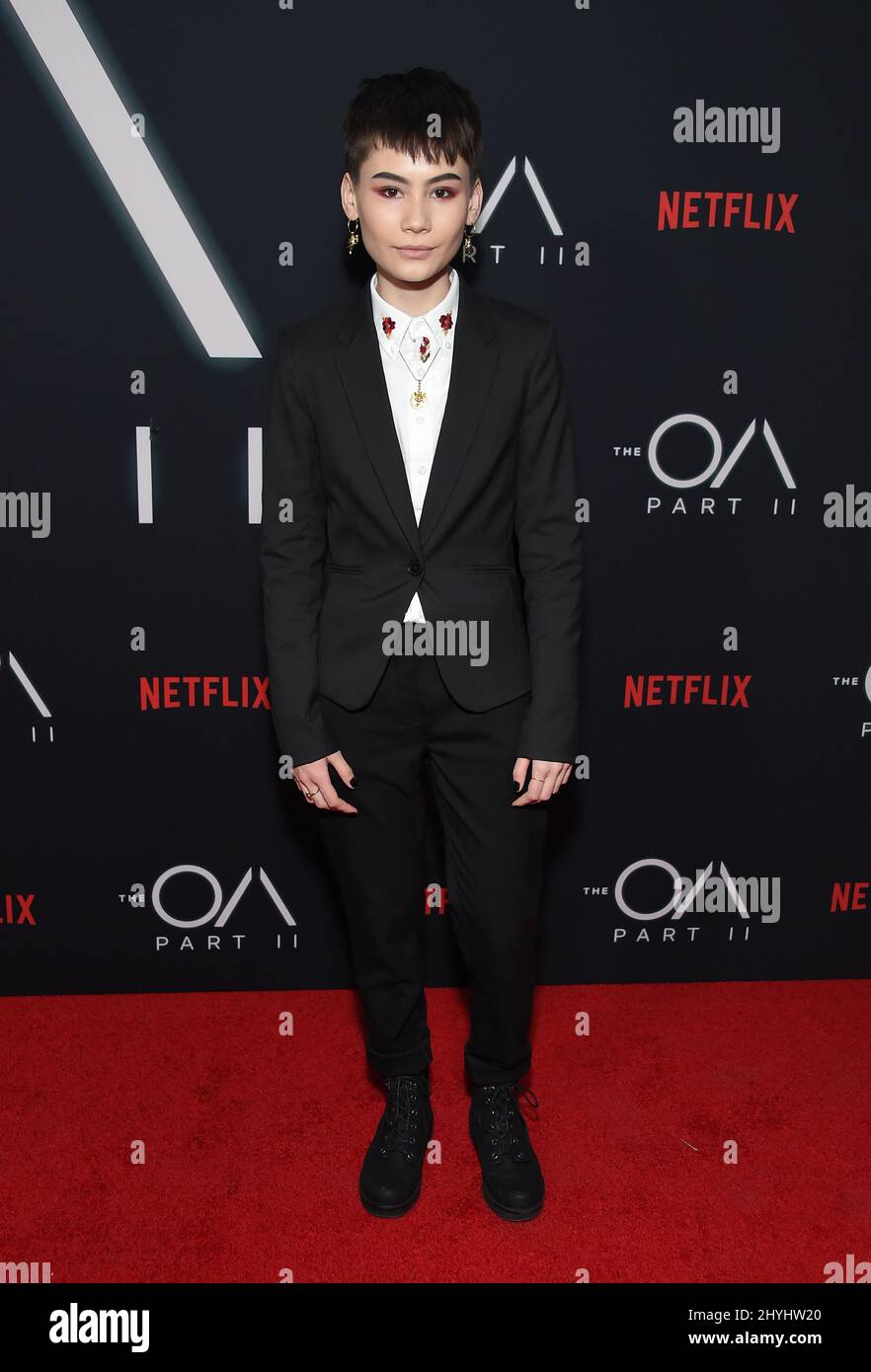 Ian Alexander at Netflix's "The OA Part II" premiere held at LACMA on ...