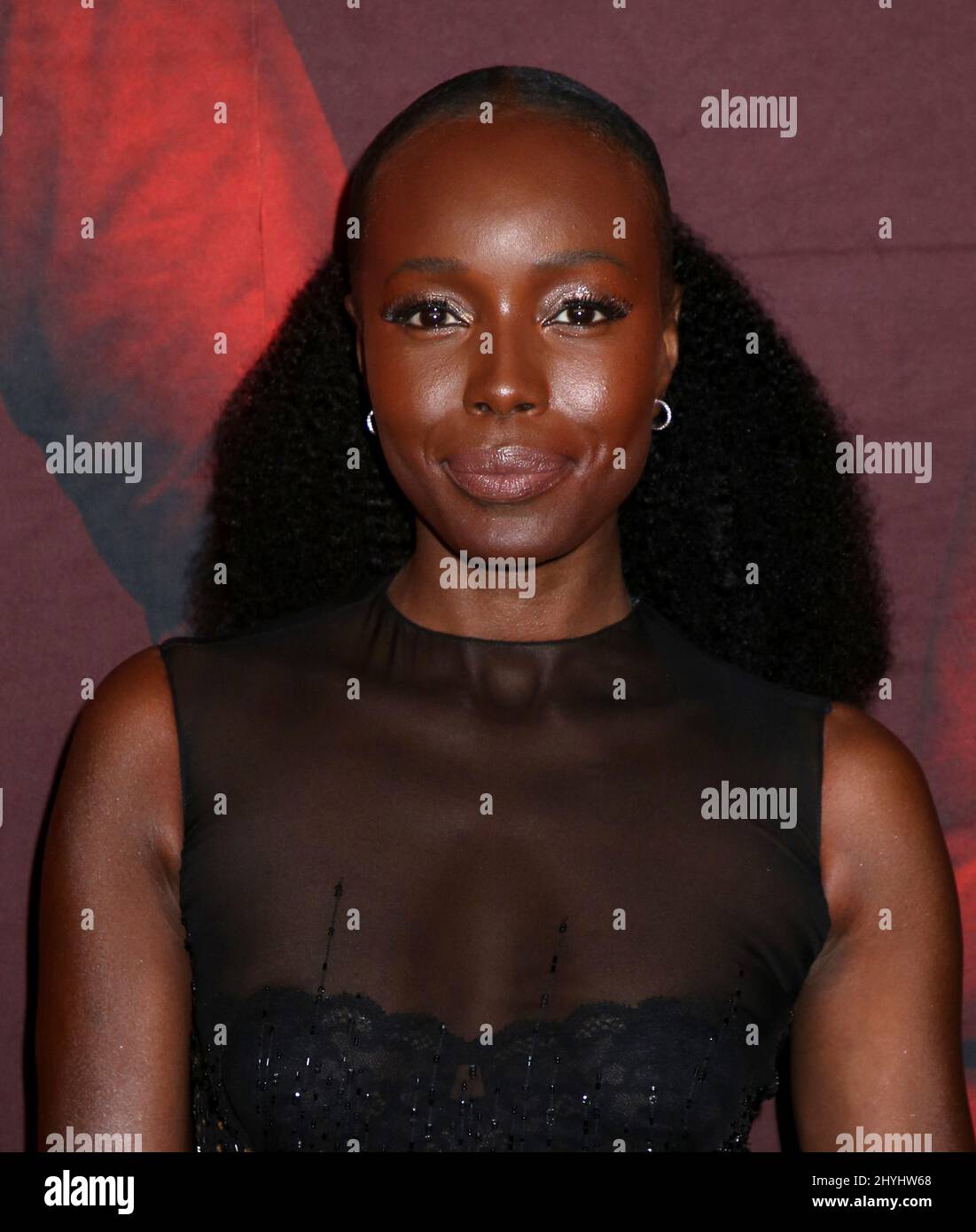 Anna Diop attending the 'Us' premiere in Los Angeles, USA on March 19 ...