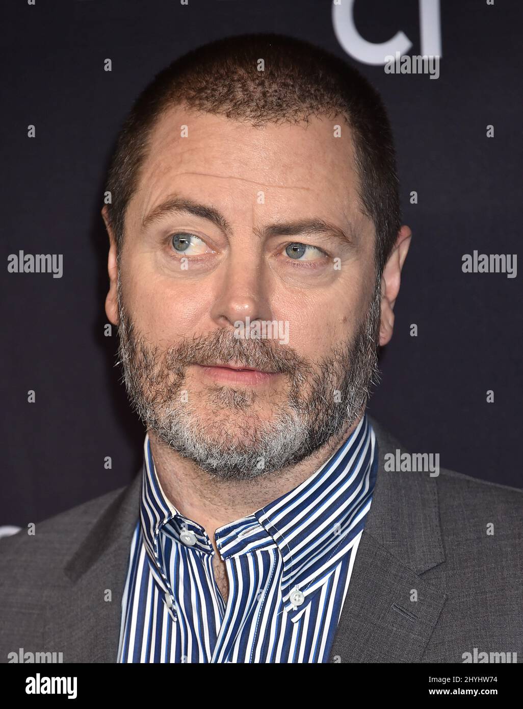 Nick Offerman at NBC's Parks and Recreation 10th Anniversary Reunion ...