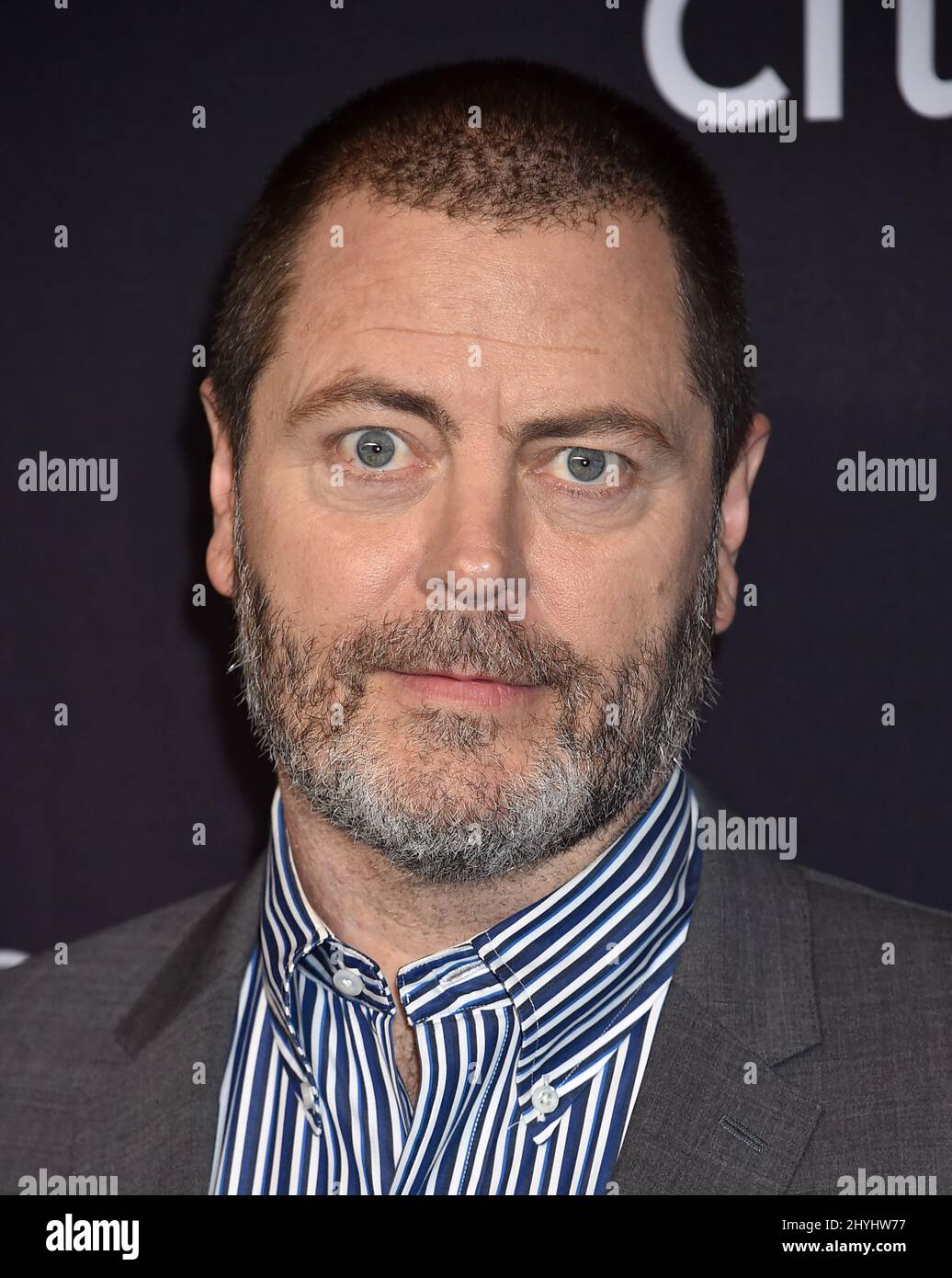 Nick offerman during hi-res stock photography and images - Alamy
