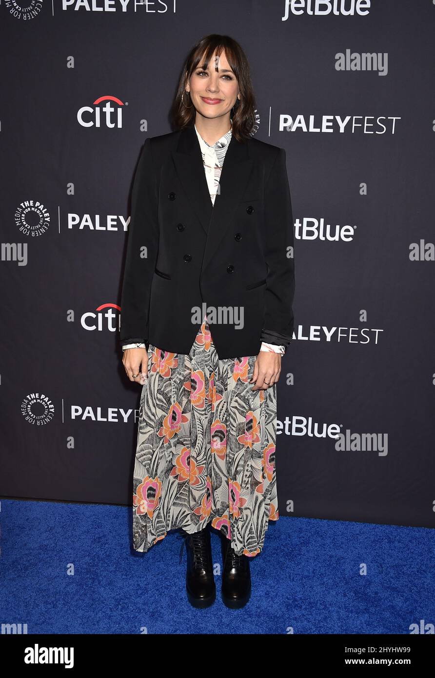 Rashida Jones at NBC's Parks and Recreation 10th Anniversary Reunion ...