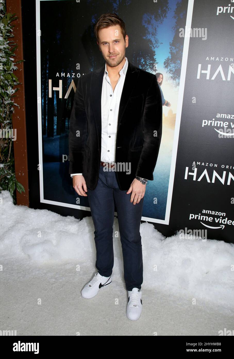 Dan Amboyer attending the 'Hanna' New York Premiere held at The Whitby ...