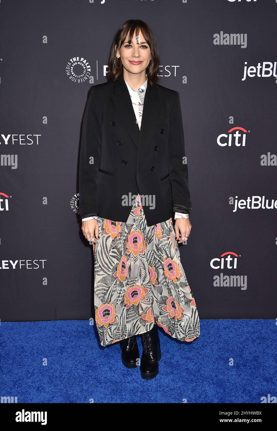 Rashida Jones at NBC's Parks and Recreation 10th Anniversary Reunion ...