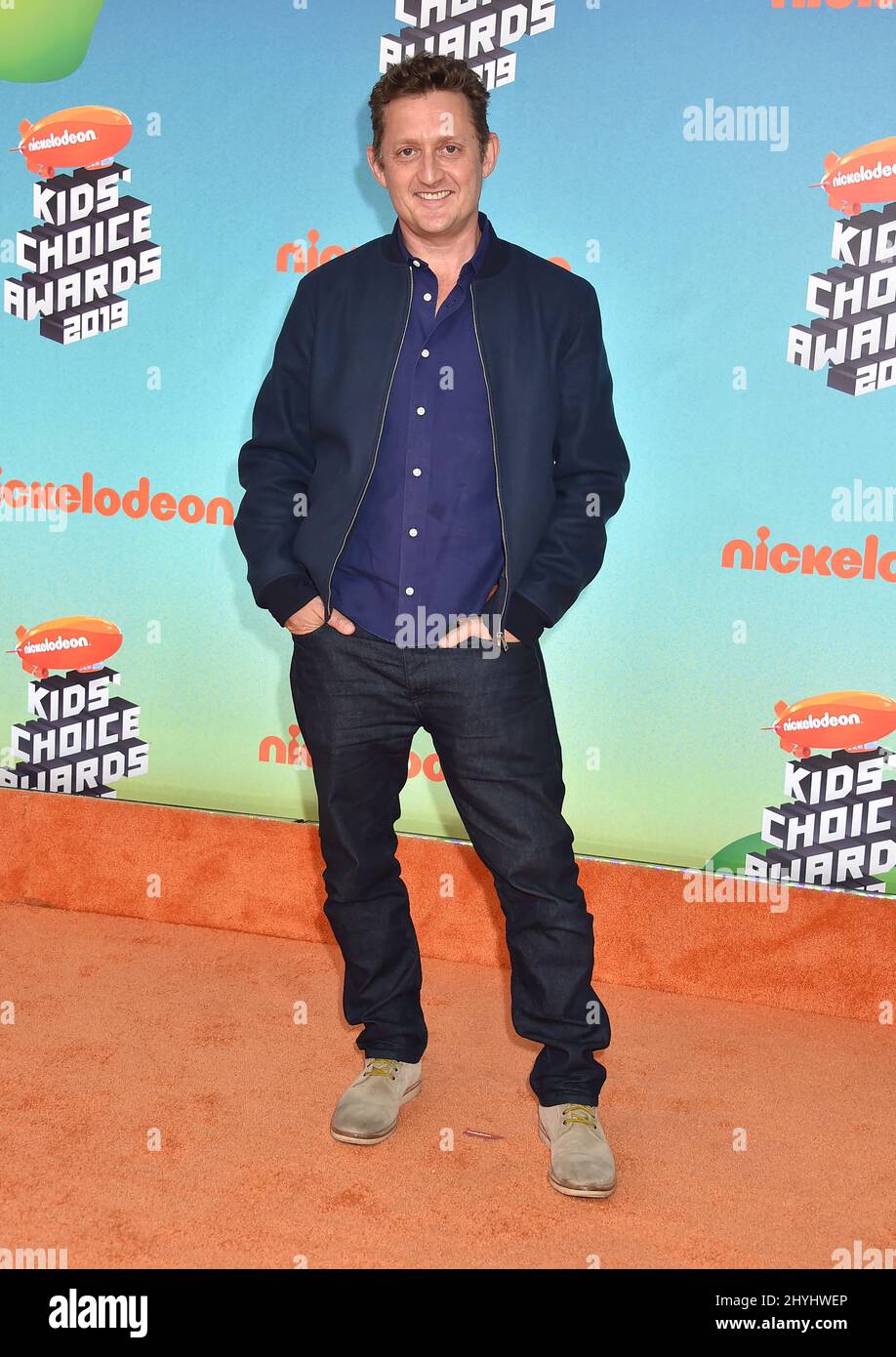 Alex Winter arriving to the Nickelodeon's Kids' Choice Awards 2019 at ...