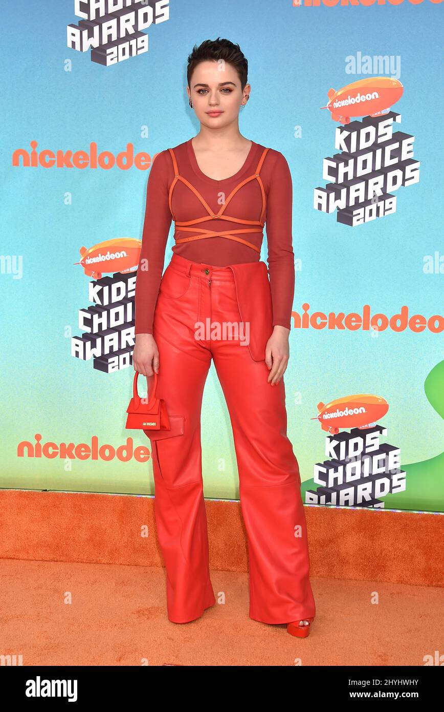 Joey King arriving to the Nickelodeon's Kids' Choice Awards 2019 at ...