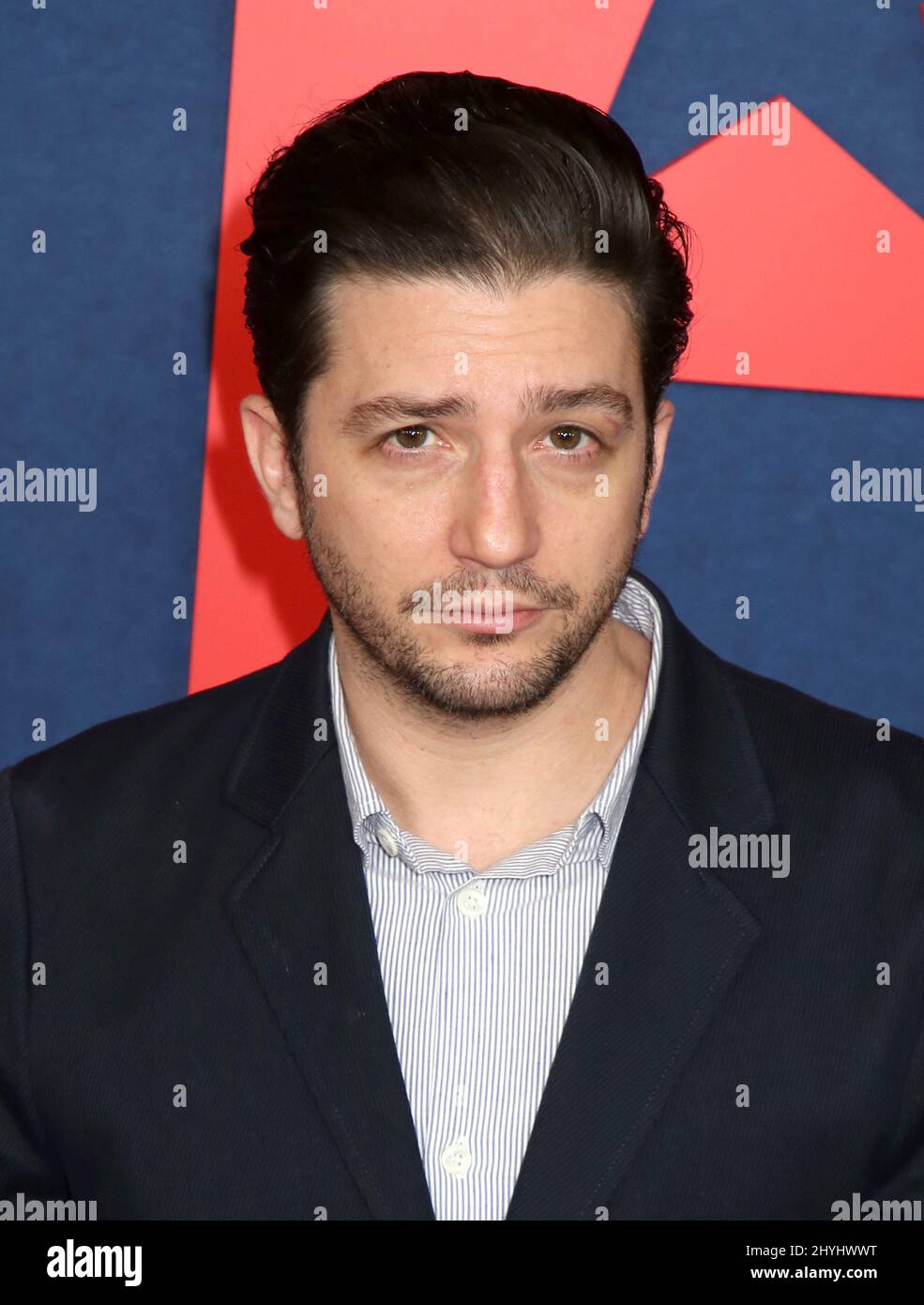 John Magaro attending the Veep Season 7 Premiere in New York Stock ...