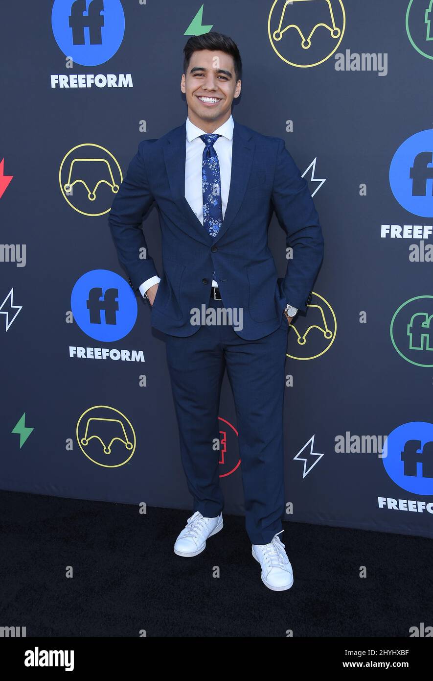 Jordan Buhat attending the 2nd Annual Freeform Summit in Los Angeles ...