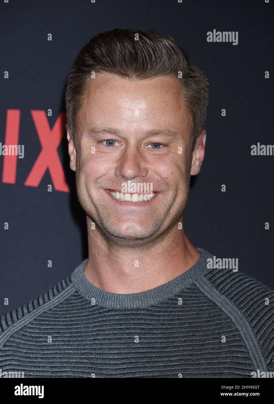 Eric Nenninger attending the premiere of Netflix's Santa Clarita Diet ...