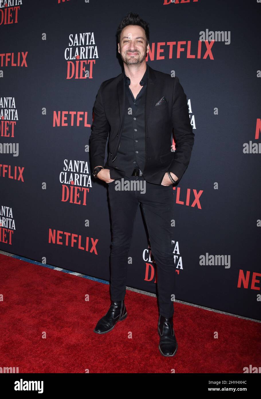 Stephen Full attending the premiere of Netflix's Santa Clarita Diet ...
