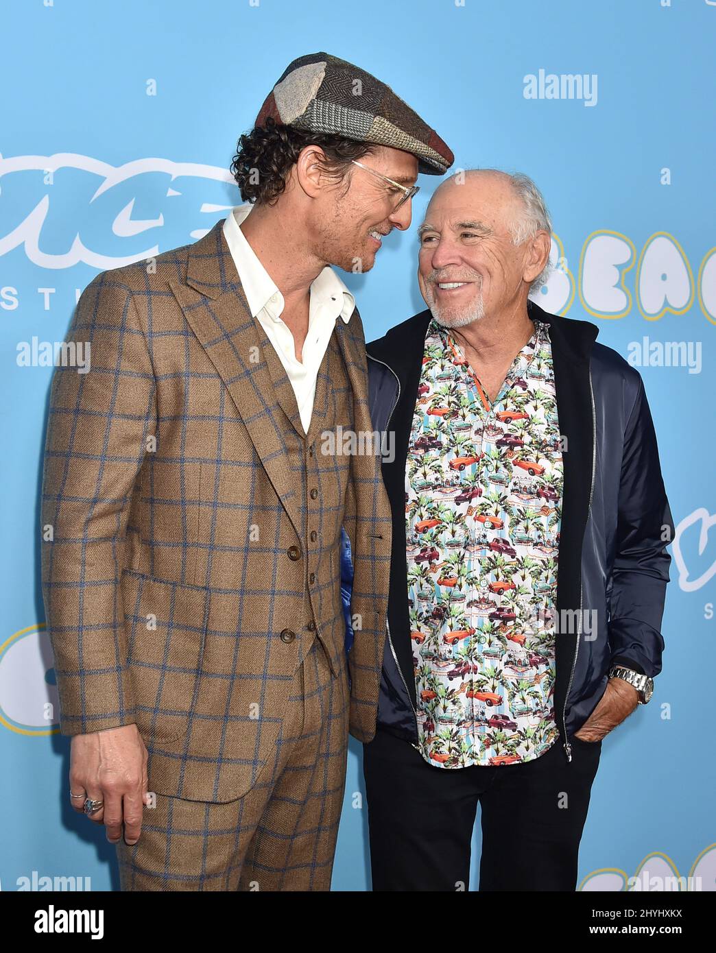 Matthew McConaughey and Jimmy Buffett attending the premiere of The ...