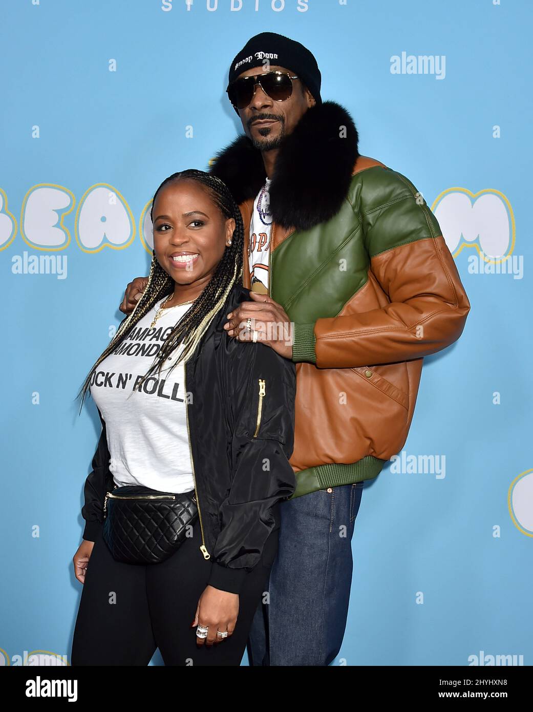 Snoop Dogg and Shante Taylor attending the premiere of The Beach Bum in ...