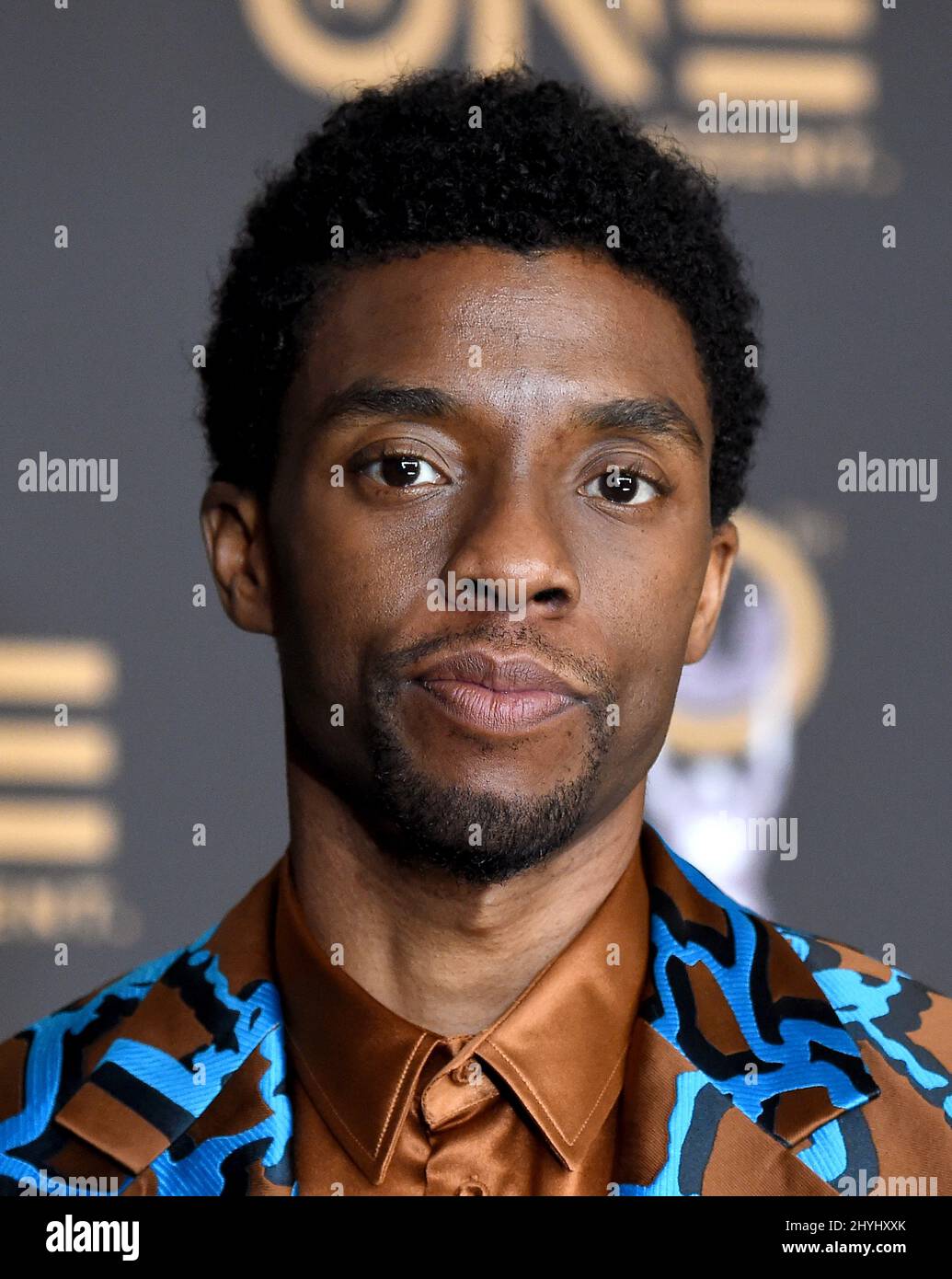 Chadwick Boseman attending the 50th NAACP Image Awards in Los Angeles ...